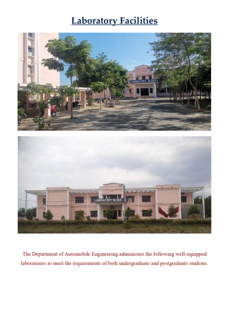 Automobile Engineering – Parala Maharaja Engineering College