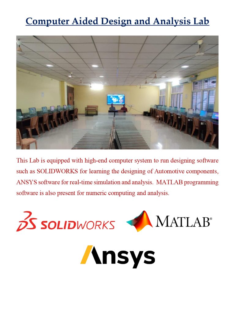 Automobile Engineering – Parala Maharaja Engineering College